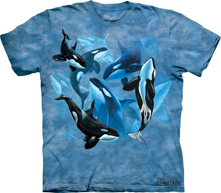 Футболка The Mountain - Orca Collage