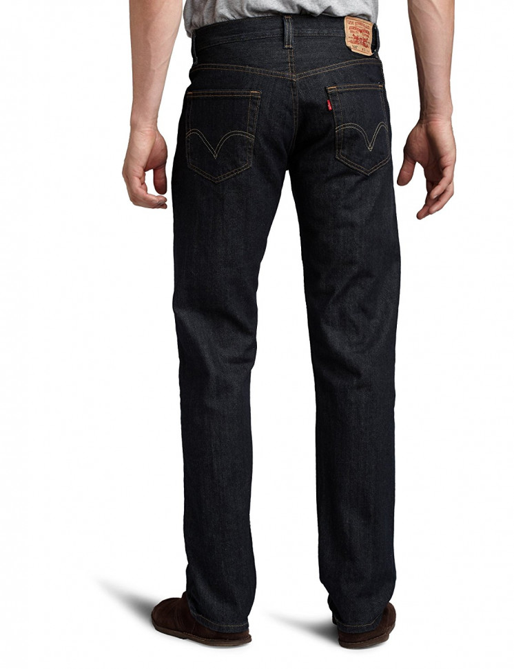 Джинсы Levi's Men's 505 Regular Fit Jean Tumbled Rigid 005050059 | www ...