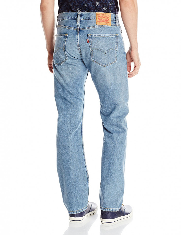 Джинсы Levi's Men's 505 Regular Fit Jean Kalsomine 005051277 | www ...