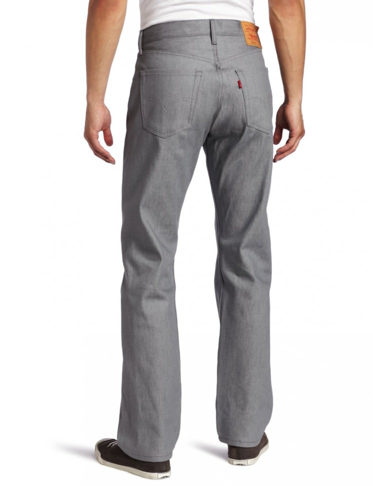 Джинсы Levi's 501™ Original Srink-To-Fit Jeans | Silver Rigid - 00501 ...